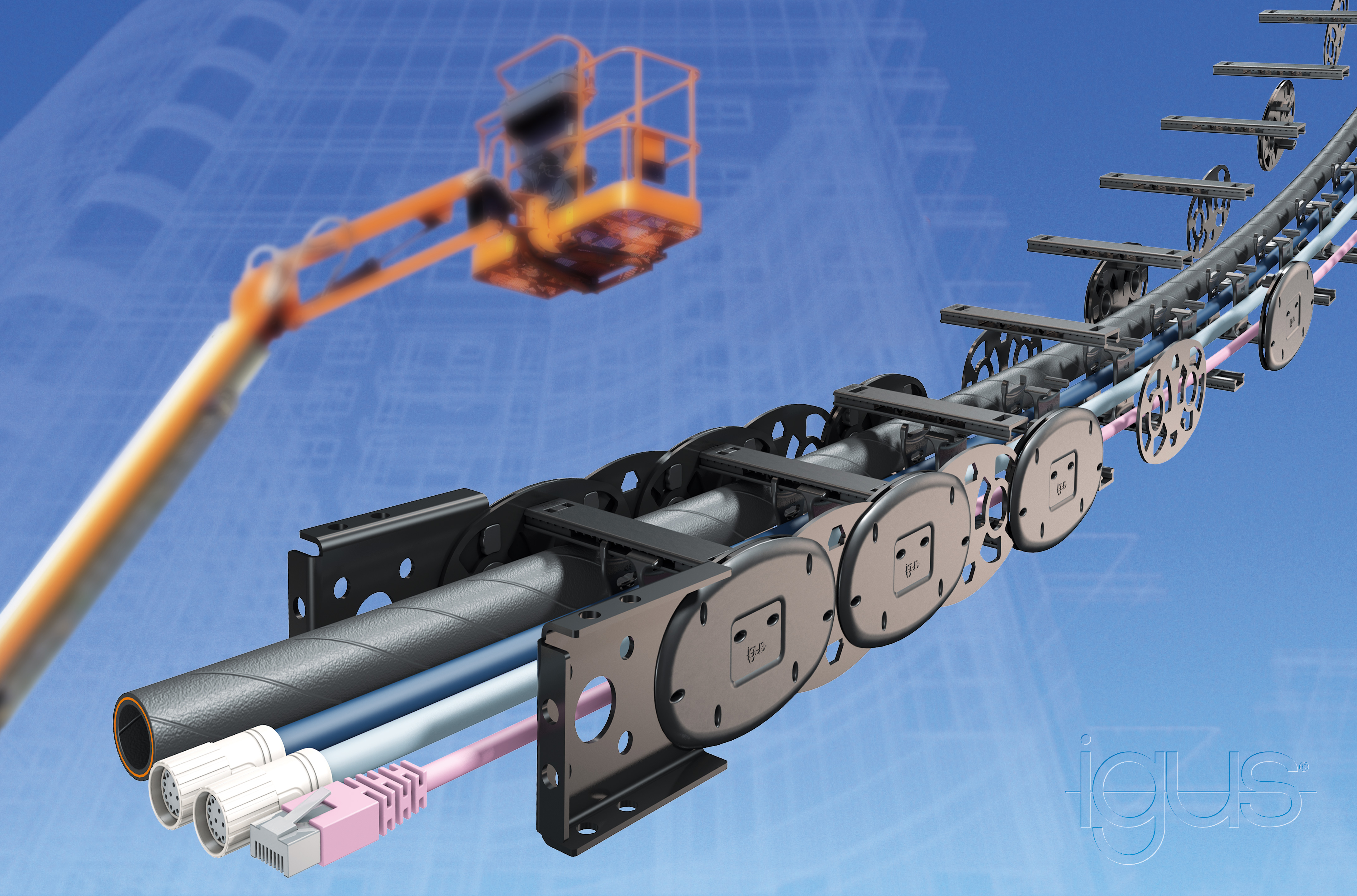 Modular hybrid chain | igus® UK blog