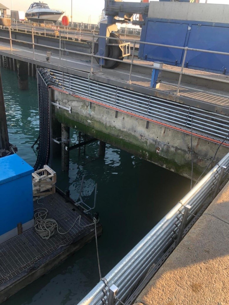 What to expect when igus® are involved with a floating pontoon