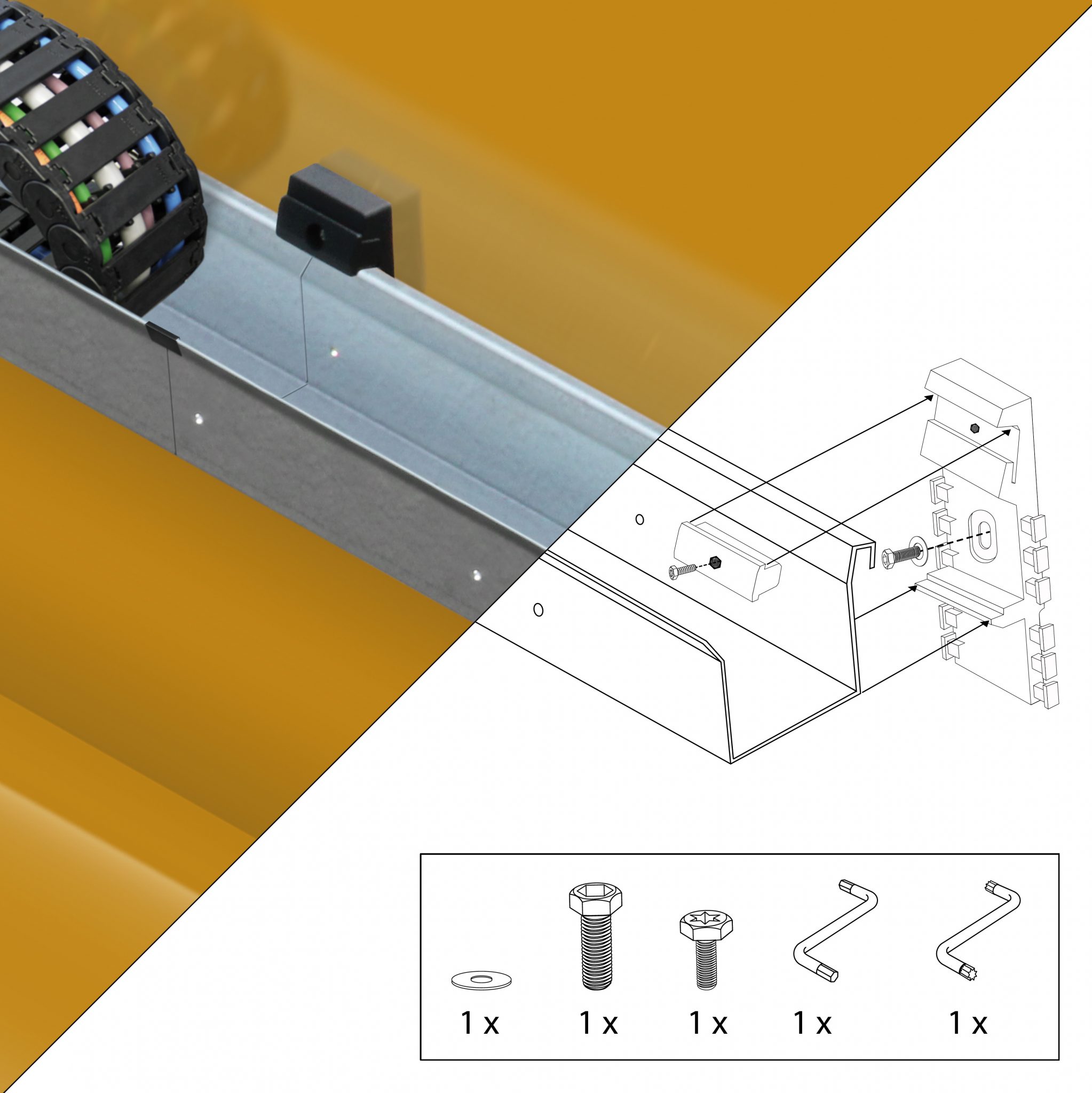 The igus® guidefast system; secure cable guidance for indoor cranes ...