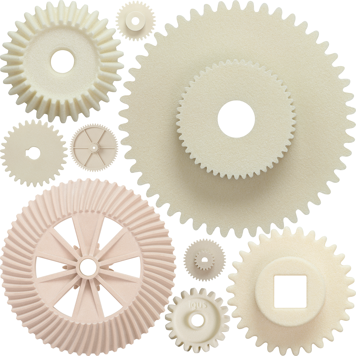 what are the main benefits of using polymer gears